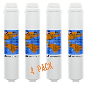 Omnipure Q5633 (Package Of 4) Q-Series Omnipure Granular Carbon Filter GAC T33 2.5" x 12"