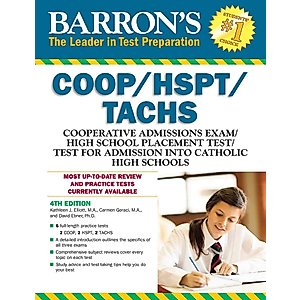 COOP/HSPT/TACHS (Barron's Test Prep)