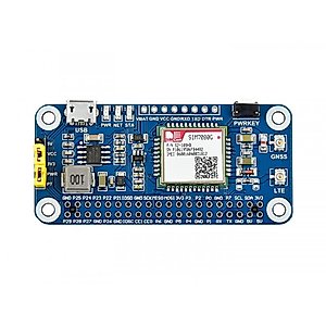 NB-IoT/Cat-M(eMTC)/GNSS HAT for Raspberry Pi Based on SIM7080G Supports Protocols as TCP/UDP/HTTP/HTTPS/TLS/DTLS/PING/LWM2M/COAP/MQTT Globally Applicable