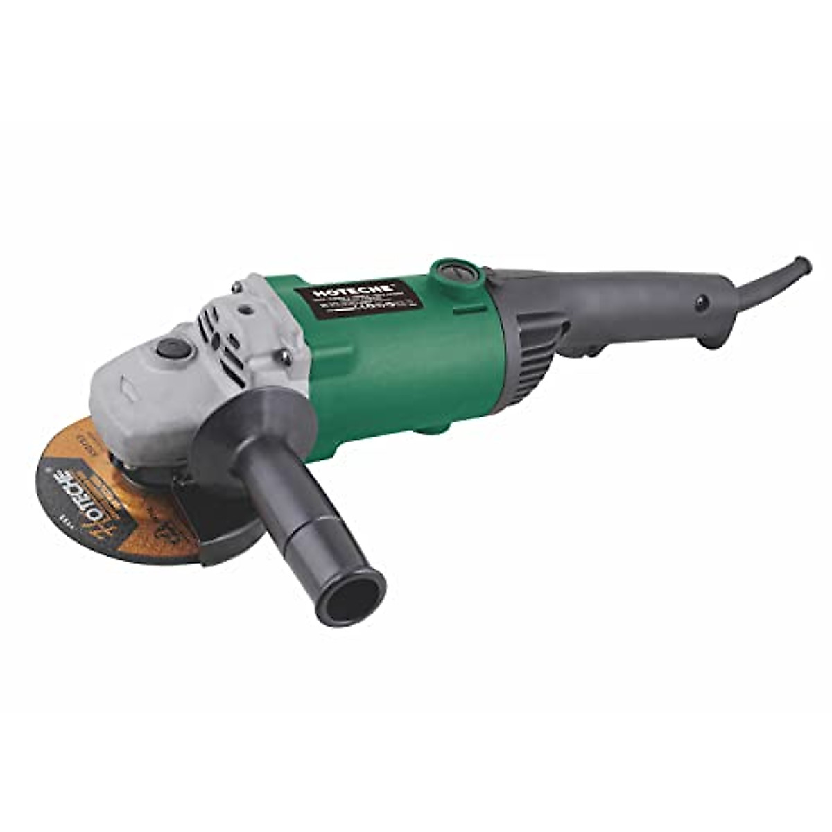HOTECHE 5"-6" Electric Angle Grinder Trigger Grip Long Handle 1400W