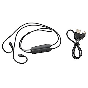 Gaeirt Wireless Headphone Cable, Headphone BT Adapter Cable OFC 8H Playing Time 2.9ft 10H Talk Time Ergonomic for IE80S for IE 8i