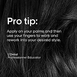 L'Oreal Professionnel Men’s Styling Poker Paste | Provides Extreme Hold | Matte Finish | For All Hair Types | 2.5 Fl. Oz.