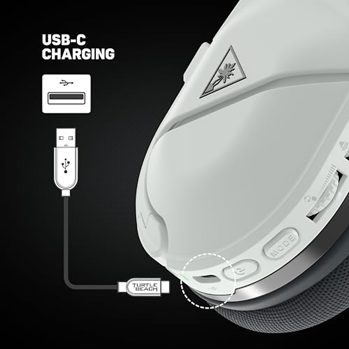 Turtle Beach Stealth 600 Gen 2 USB Wireless Amplified Gaming Headset - Licensed for Xbox Series X|S, & Xbox One - 24+ Hour Battery, 50mm Speakers, Flip-to-Mute Mic, Spatial Audio – White (Renewed)