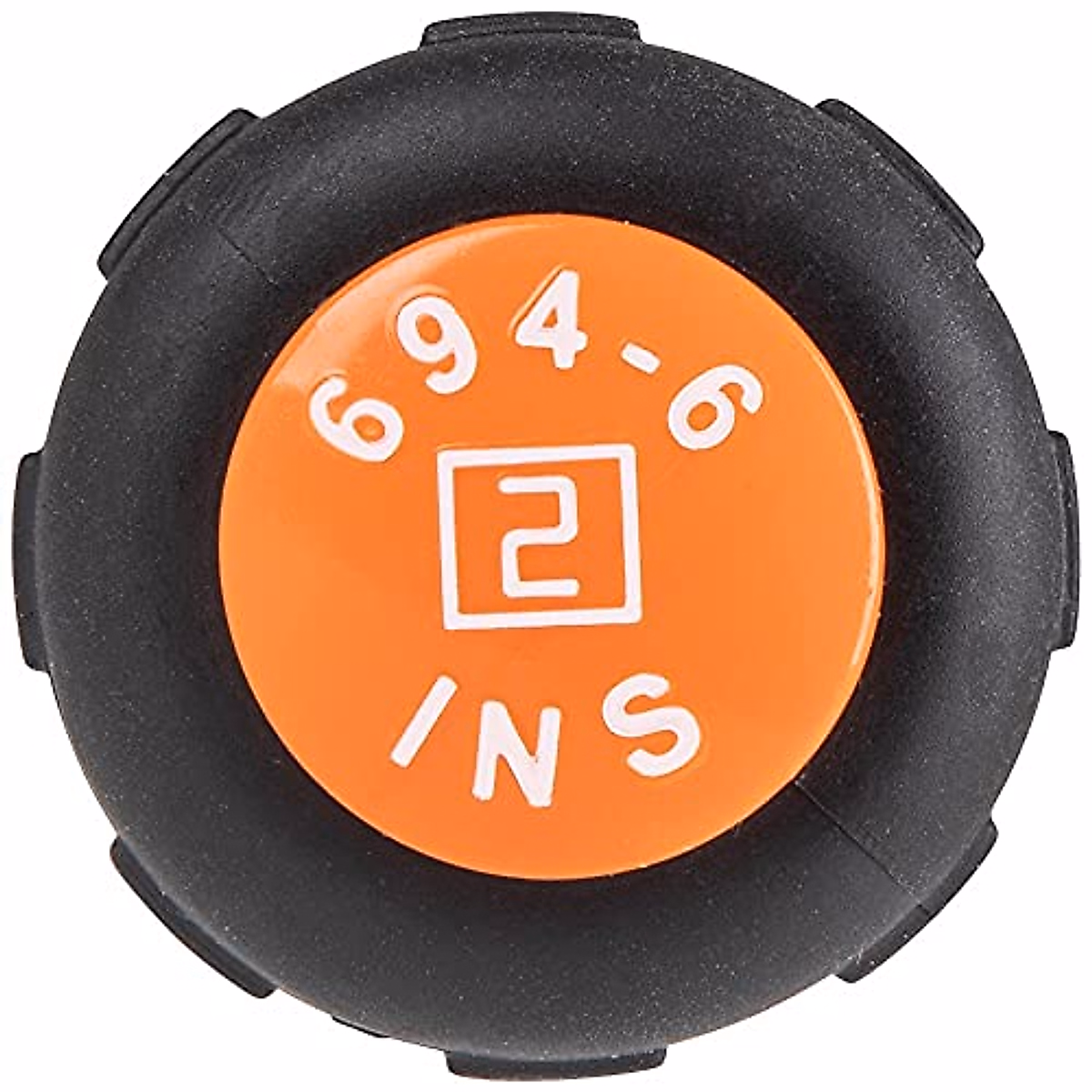 Klein Tools 6946INS 1000V Slim Tip Insulated Screwdriver, 6-Inch Round Shank, #2 Square Tip, Cushion Grip Handle