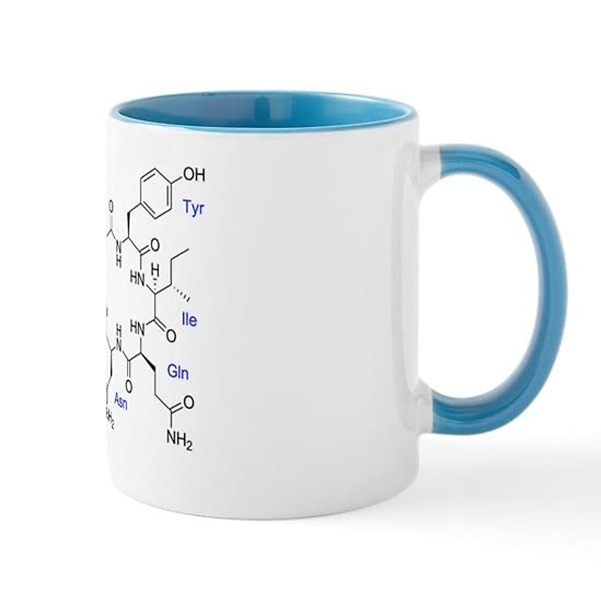CafePress Oxytocin Mug Ceramic Coffee Mug, Tea Cup 11 oz