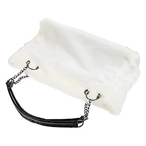 Womens Tote Bag Shoulder Tote Bag Women's Tote Bag Plush Large Single Shoulder Bag Lady Handbag Stereoscopic Fuzzy Design Handbag Shoulder Tote Bag Women's Tote Handbags Hand Bags