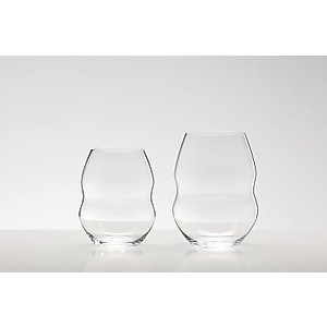 Riedel Swirl White Wine Glasses, Set of 2