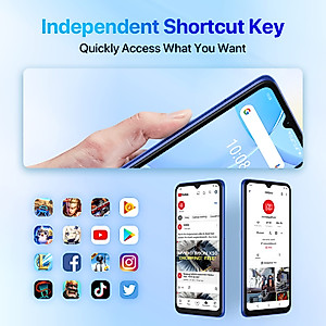 UMIDIGI Power 5s 4/64GB Unlocked Cell Phone,4G Dual sim Android 11 Smartphone, 6150mAh Battery, 256G Expandable Mobile Phones, 6.53" HD Display Plus 16MP AI Triple Camera Straight Talk Phone.