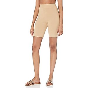 The Drop Women's Miya Sweater Bike Short, Curds & Whey, M