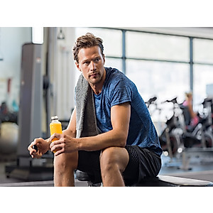 10 OZ Plastic Juice Bottles, Reusable Bulk Beverage Containers, for Juice, Milk and Other Beverages, 4 Pcs.