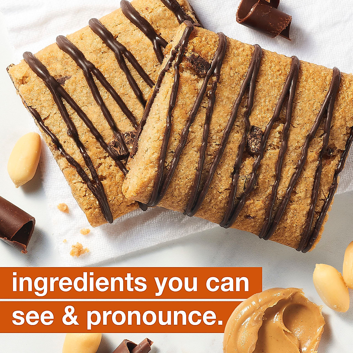 KIND Soft Baked Squares, Peanut Butter Almond Flour Blondie, 6 count