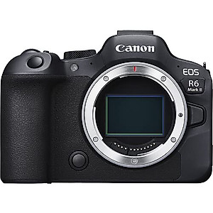 Canon EOS R6 Mark II Mirrorless Camera (5666C002) + Canon RF 24-70mm Lens + 64GB Memory Card + Case + Corel Photo Software + 2 x LPE6 Battery + Card Reader + More (INTL. Model) (Renewed)
