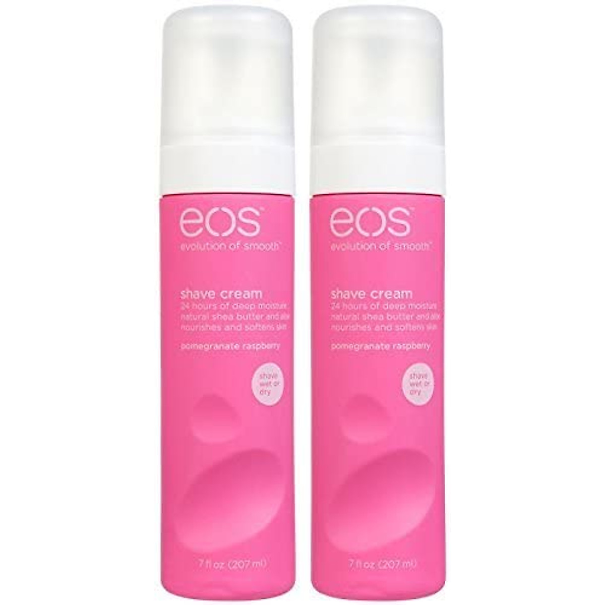 eos Shave Cream Pomegranate Raspberry