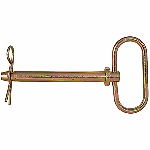 Yellow Zinc Plated Hitch Pins - 9/16 Diameter x 2-3/4 Inch Usable Length