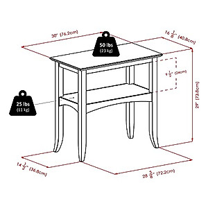 Winsome Wood Camden Occasional Table, 16.06x30x29.06, Coffee