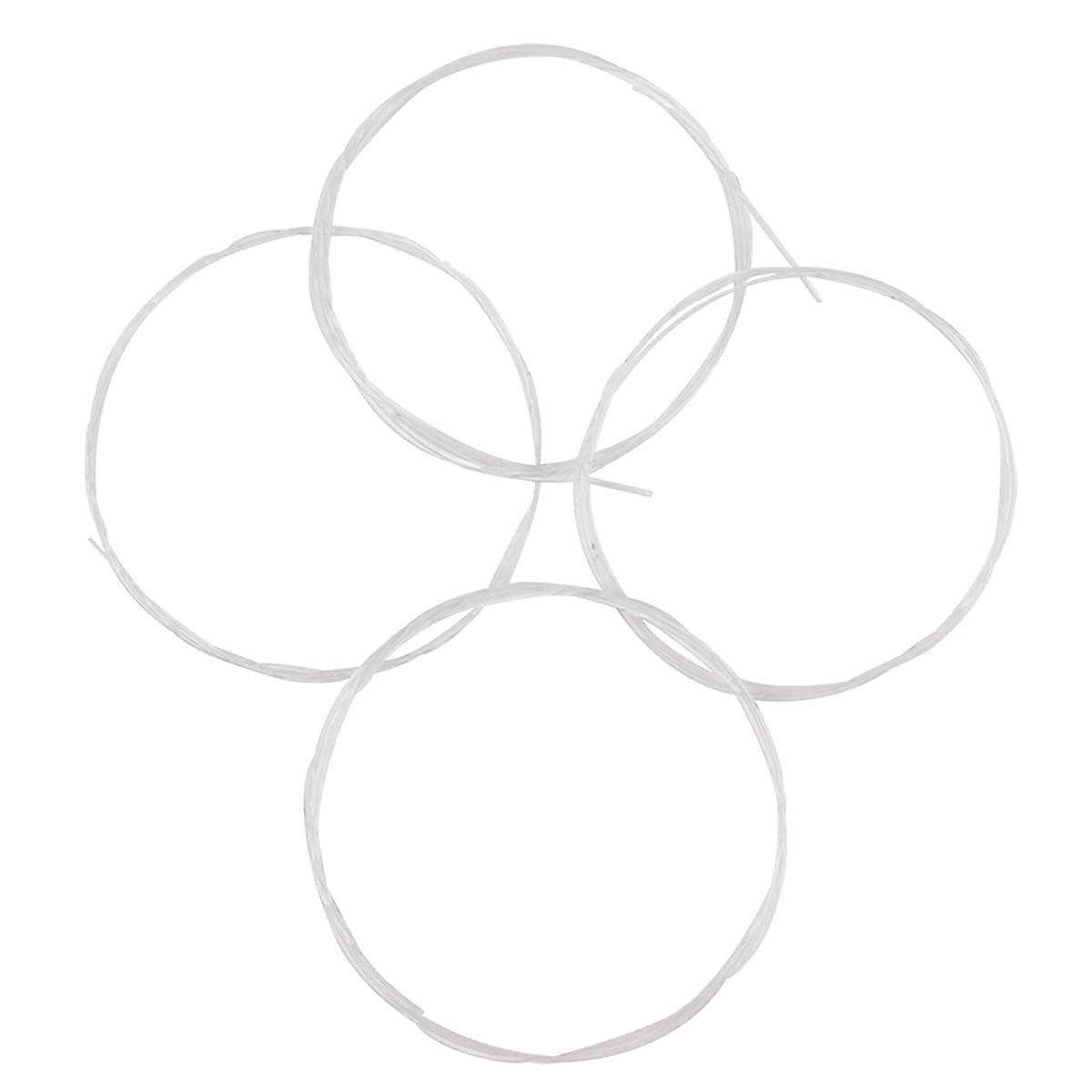 Clear Nylon Ukulele Strings Ukulele Nylon Strings Nylon Ukelele Strings 3 full sets