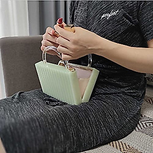 Acrylic Clutch Cute Purses for Women,2 Chains Optional,Women's Evening Handbags for Party Prom Weddings