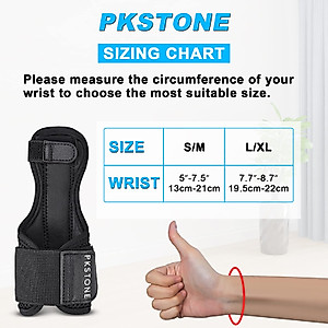 PKSTONE Thumb Brace,Thumb Spica Splint, Adjustable Breathable Wrist Splint/Hand Brace for Right and Left Hand, Pain Relief, Thumb & Wrist Support for Carpal Tunnel, Arthritis, Tendonitis, Sprains