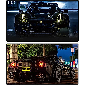 Race Car Building Kit Sport Car Building Set Toy Car Model Compatible with Lego Technic Speed Champion, 3097 Pcs for Kids Adults