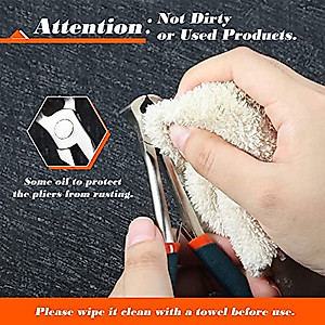 SPEEDWOX End Nippers Long Reach 5-1/2 Inch Mini End Cutting Pliers End Cutters Fine Precision Professional Wire Cutter for Jewelry Making Carpenter Construction Tools Nail Remover Mini Nippers