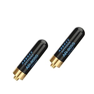 Baofeng UV-5R Antenna Mini Short Walkie Talkie Ham Radio UV5R Antenna AR-805S SMA- Female Dual Band Long Range Antenna for Baofeng BF-888S,UV-82, BF-F8HP, UV-S9 Plus UV-K5 Two Way Radio,2Pack