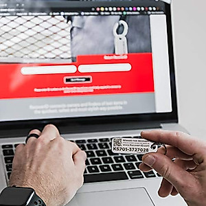 KeySmart RecoverID - Anonymous Lost and Found Tracker Tag (1-Pack)
