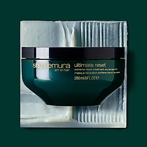 Shu Uemura Ultimate Reset Extreme Repair Hair Mask - Strengthens to Reduce Breakage and Split Ends, Deeply Conditions and Nourishes, With Japanese Rice Extract