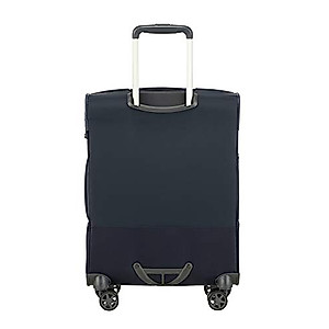 Samsonite Hand Luggage, Blue (Dark Blue), Spinner S, Lenght: 40 cm (55 cm-40 L)