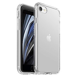 OtterBox iPhone SE (2nd gen - 2020) and iPhone 8/7 (NOT PLUS) Prefix Series Case - CLEAR, ultra-thin, pocket-friendly, raised edges protect camera & screen, wireless charging compatible