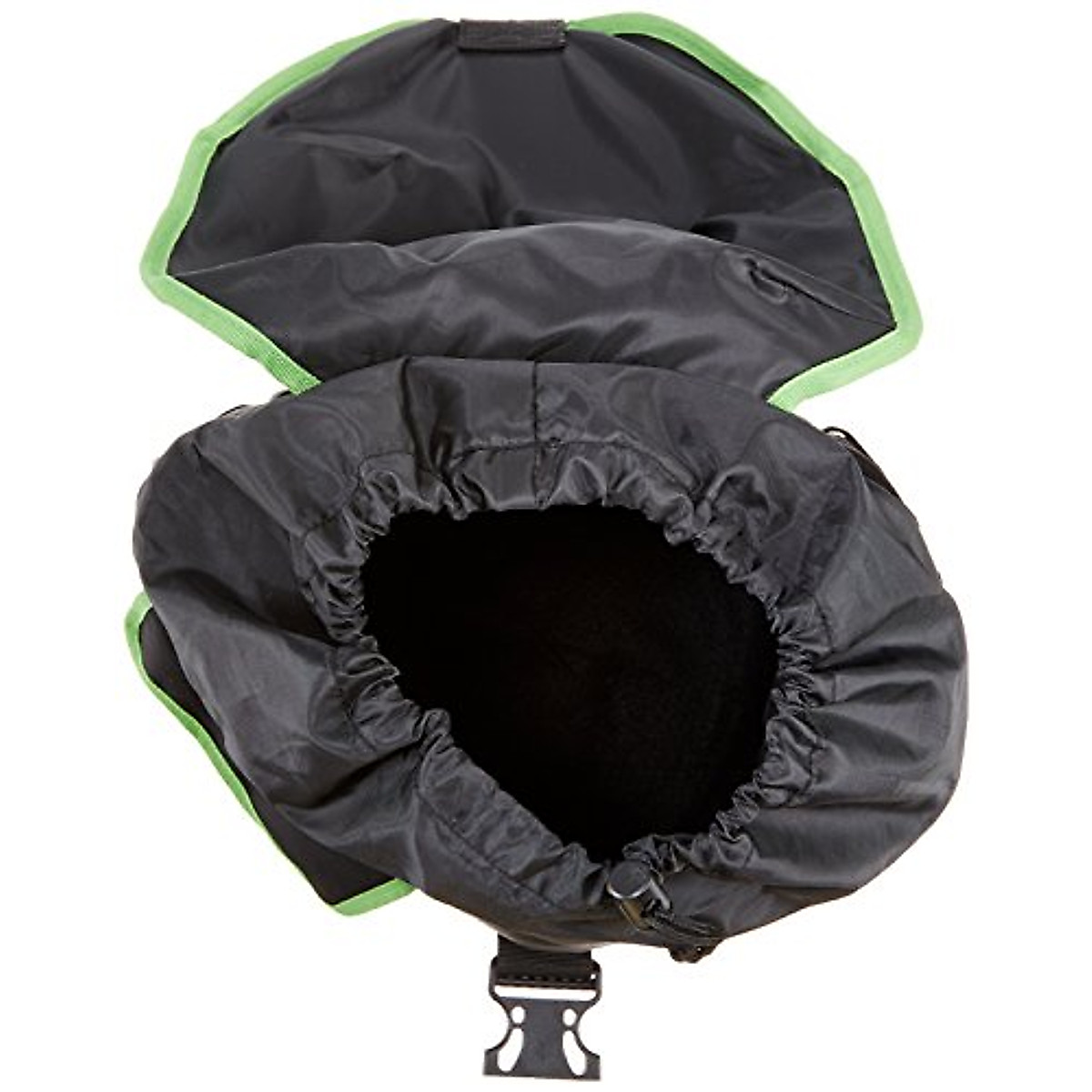 Hilmor HVAC/R Refigerant Tank & Utility Backpack with 8 Carabiner Loops & Storage Pocket, Black & Green, 1891628