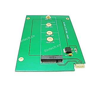 Sintech M.2(NGFF) SATA SSD Card,for Upgrade WD Blue UltraSlim SATA 3 SFF-8784 HDD WD5000MPCK