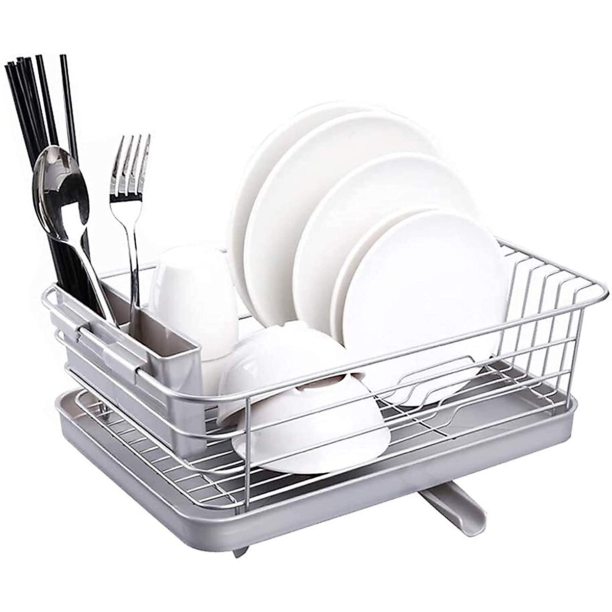 Plate Rack Kitchen Drain Shelf Multi-Purpose Storage Shelf Dish Drainers Draining Kitchen Organizer Shelf Dish Rack Pan Plate Holder