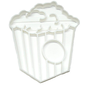 POPCORN MOVIE CARNIVAL SNACK COOKIE CUTTER MADE IN USA PR2527