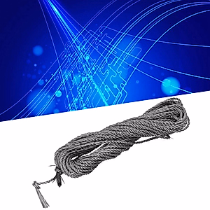 Carbon Fiber Graphite Rope, Good Heat High Strength, Light Weight Widely Used in Different Types of Negative Ion Conductive Electrodes.(Diameter 6mm)