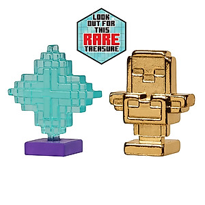 Treasure X Minecraft. Mine & Craft Character and Mini Mob. Mine, Discover & Craft with 15 Levels of Adventure. Find one of 3 Character Pairs. Will You find The Real Gold Dipped Treasure?