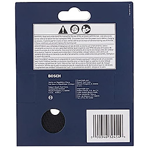 BOSCH RS032 8-hole Hook & Loop Hard Backing Pad