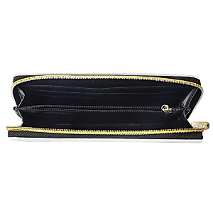 WELLFLYHOM Swimming Dolphin Pattern Zipper Wallet Slim Leather Long Clutch Purse Phone Card Cash Holder for Women Teen Boys Girls