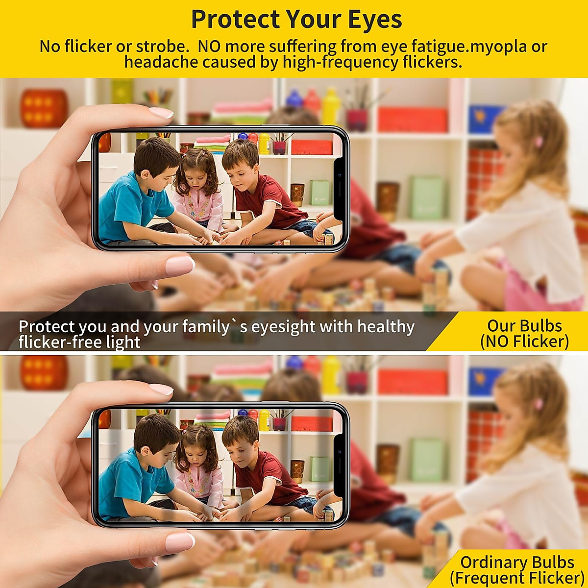 winsaLED 12 Pack LED Edison Bulbs 40 Watts Equivalent, 4 Watt LED Vintage Light Bulb, 2700K Soft White ST19 Light Bulb, 350LM E26 Base for Light Fixtures