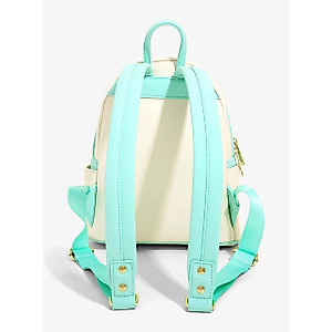 Alice in Wonderland Garden Flowers Mini Backpack Shoulder Bag Purse