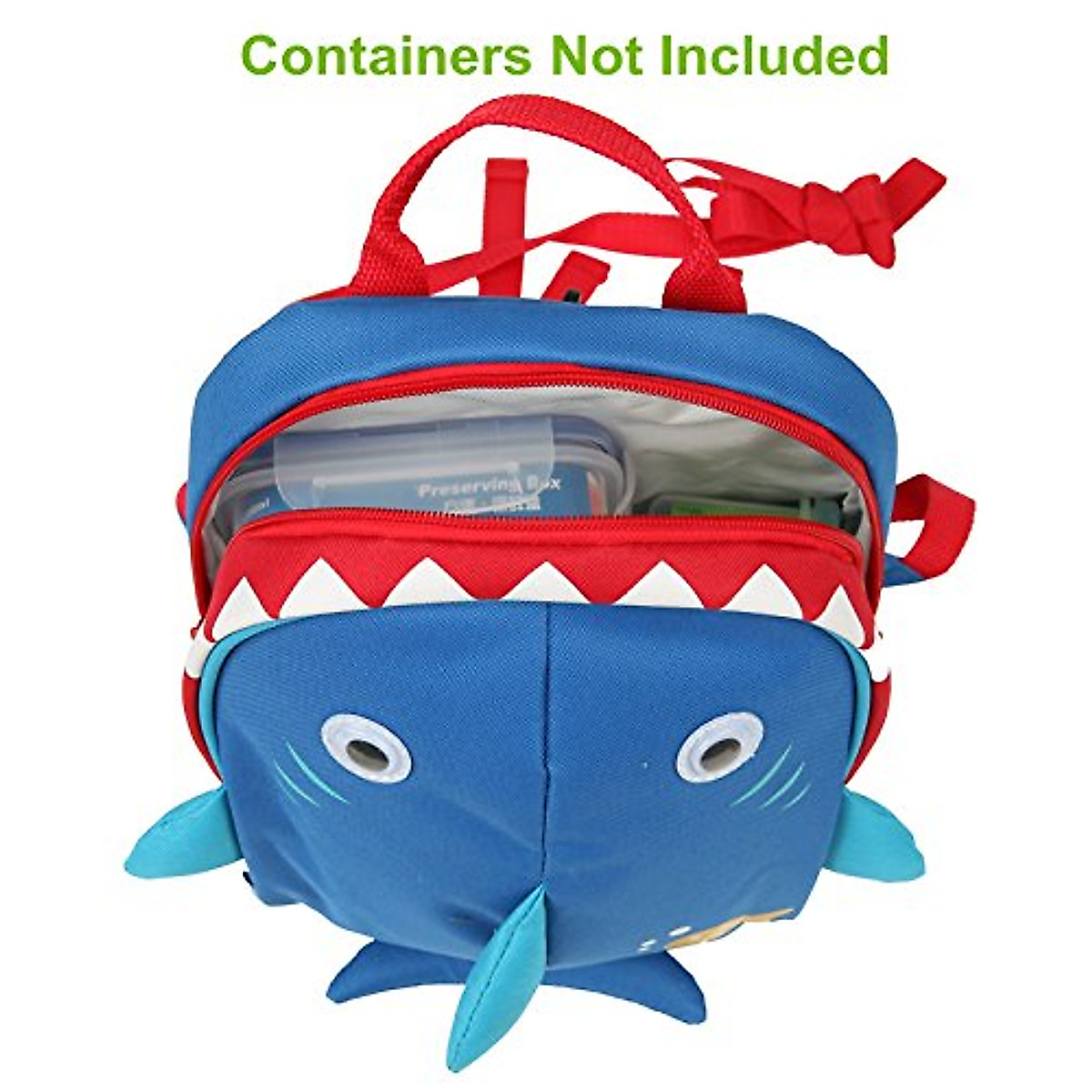 yodo Kids Insulated Toddler Backpack with Leash Safety Harness Lunch Bag