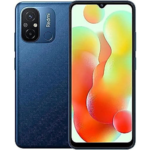 Xiaomi Redmi 12C 4G LTE (64GB + 3GB) Factory Global Unlocked GSM 6.71" 50MP Dual Camera (ONLY T-Mobile/Mint USA Market) + (w/Fast Car Charger Bundle) (Ocean Blue)