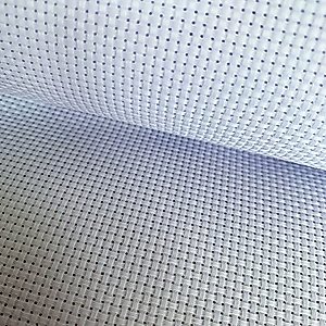 12CT Aida Cloth Embroidery Cross Stitch Fabric, White, W59" x L39"