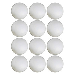 ArtCreativity White Ping Pong Balls - Pack of 12 - Mini 1.5 Inch Ping Pong Balls for Goldfish Game, Halloween Table Games, Fun Carnival Games Supplies for Kids, Parties