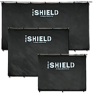BUP Sports The Shield Archery Target Backstop 4' high x 6' Wide Black