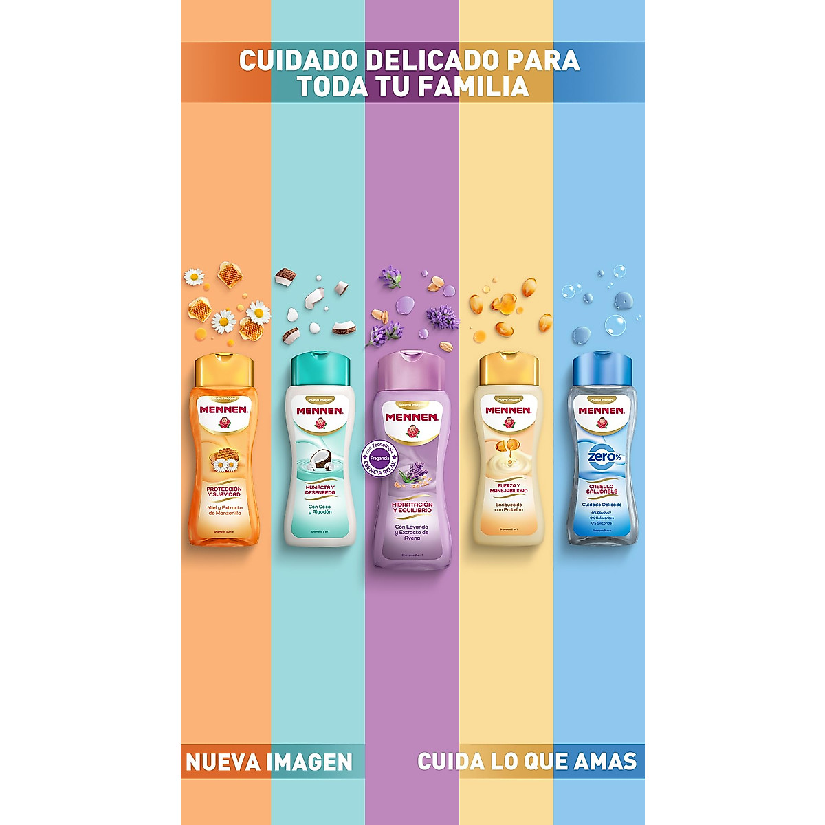 Mennen Zero (0 Alcohol, o Coloring, o Silicon) for healthy hair