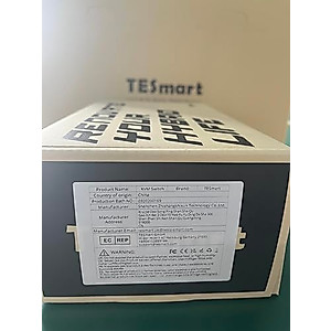 TESmart 1080P 60Hz Long Range 984ft USB VGA KVM Extender Over Cat5e Cat6 Ethernet Cable (up to 984ft/300m, Sender+Receiver)