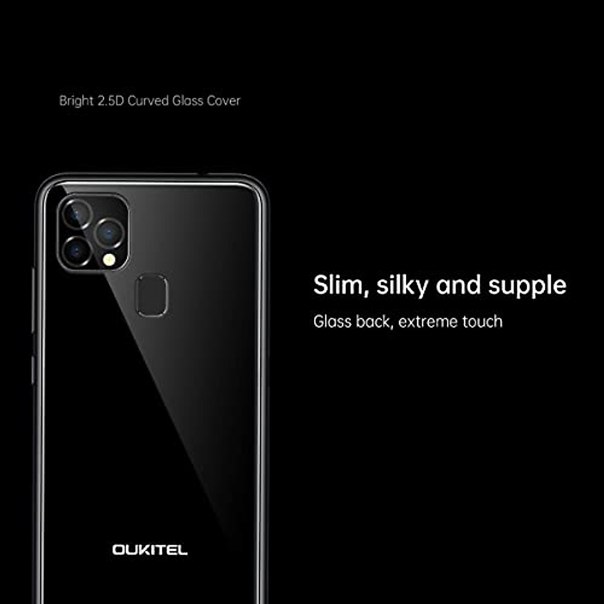 OUKITEL C22 Unlocked Cell Phone, 2021 Dual SIM Smartphone 5.86 Inch HD Screen+, 4GB+128GB Android 10 T-Mobile, Rear 3 Camera Face/Fingerprint ID(Black)