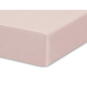 Pure Bamboo Sheets - Bamboo Crib Fitted Sheet (52"x28"x6") for Girls and Boys - 100% Organic Bamboo, Luxuriously Soft, Ultimate Cooling, Fits Standard Size Crib Mattress (Pink)