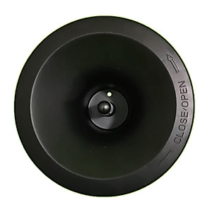 Soopyk Water Dispenser Cooler Water Bottle Base Spill Proof Bottle Holder Replacement Parts for Water Dispenser 5 Gallon Black 1 Piece