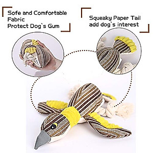 Sedioso Dog Toys Set, Large Dogs Toy, Stuffed Animal Dog Chew Toy, Soft Plush Dogs Toys Pack for Small. Middle, Large Breed(3-Pack, Birds)